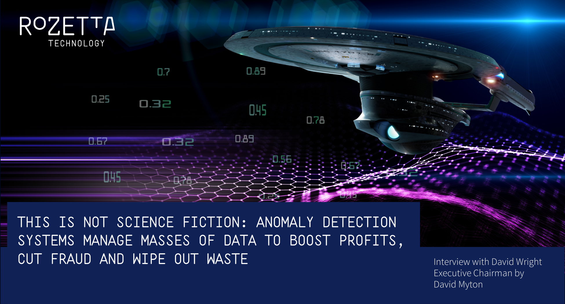 This is not science fiction: anomaly detection systems manage masses of data to boost profits ...