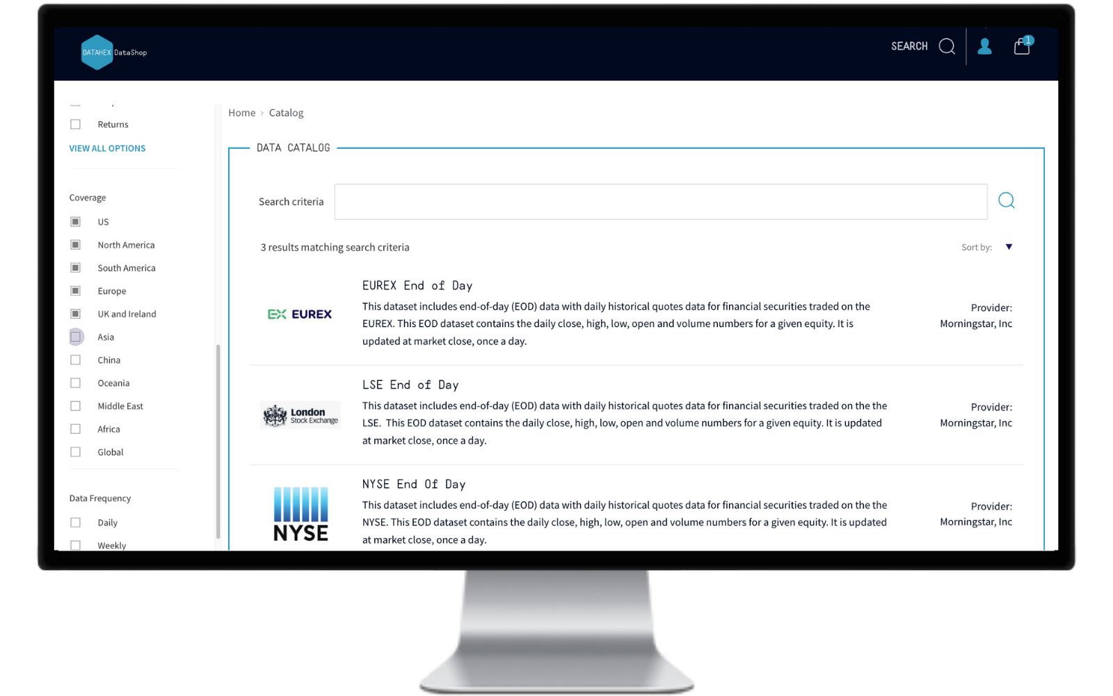 DataHex-DataShop e-Commerce made easy – RoZetta Technology