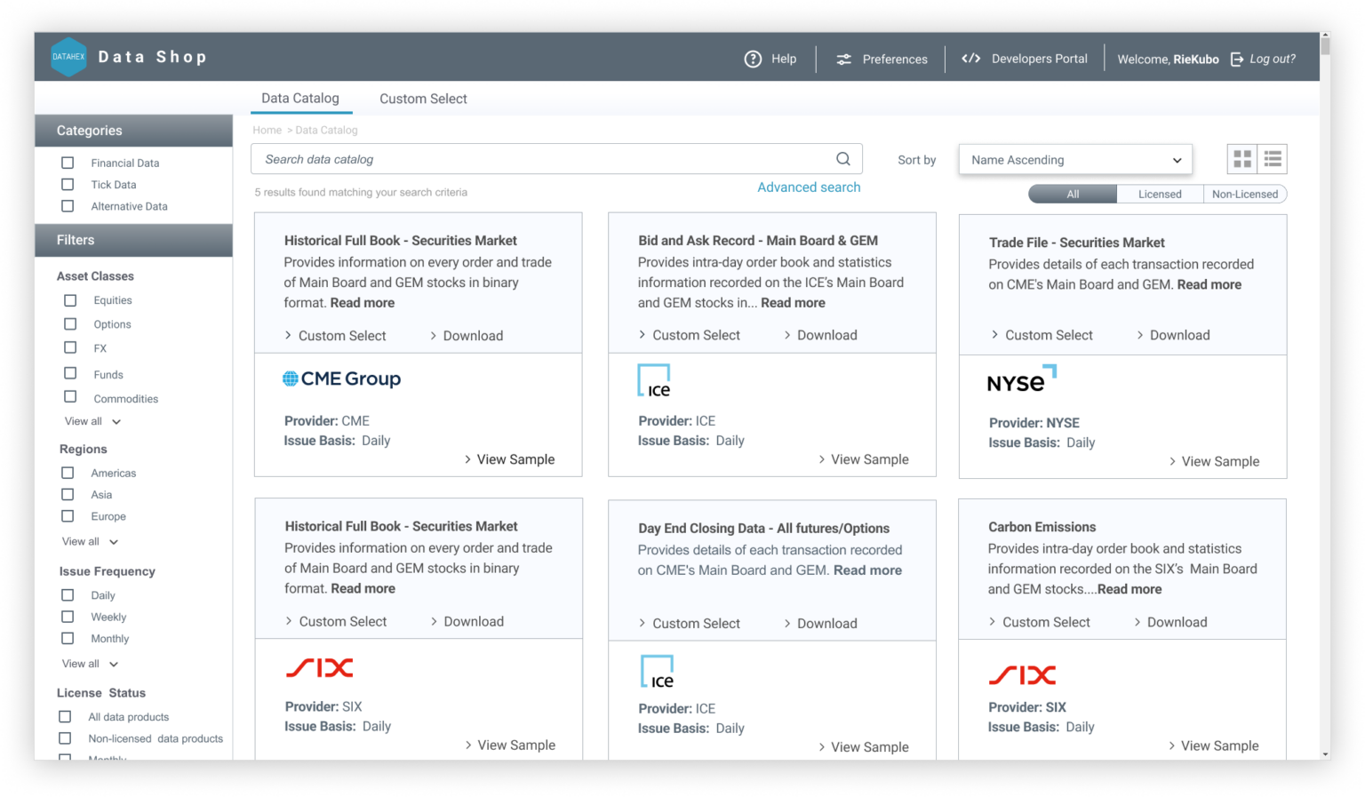 Data Shop – RoZetta Technology